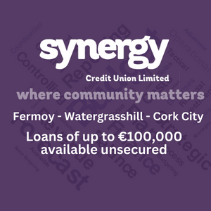 Synergy Credit Union | Fermoy | Watergrasshill | Cork City